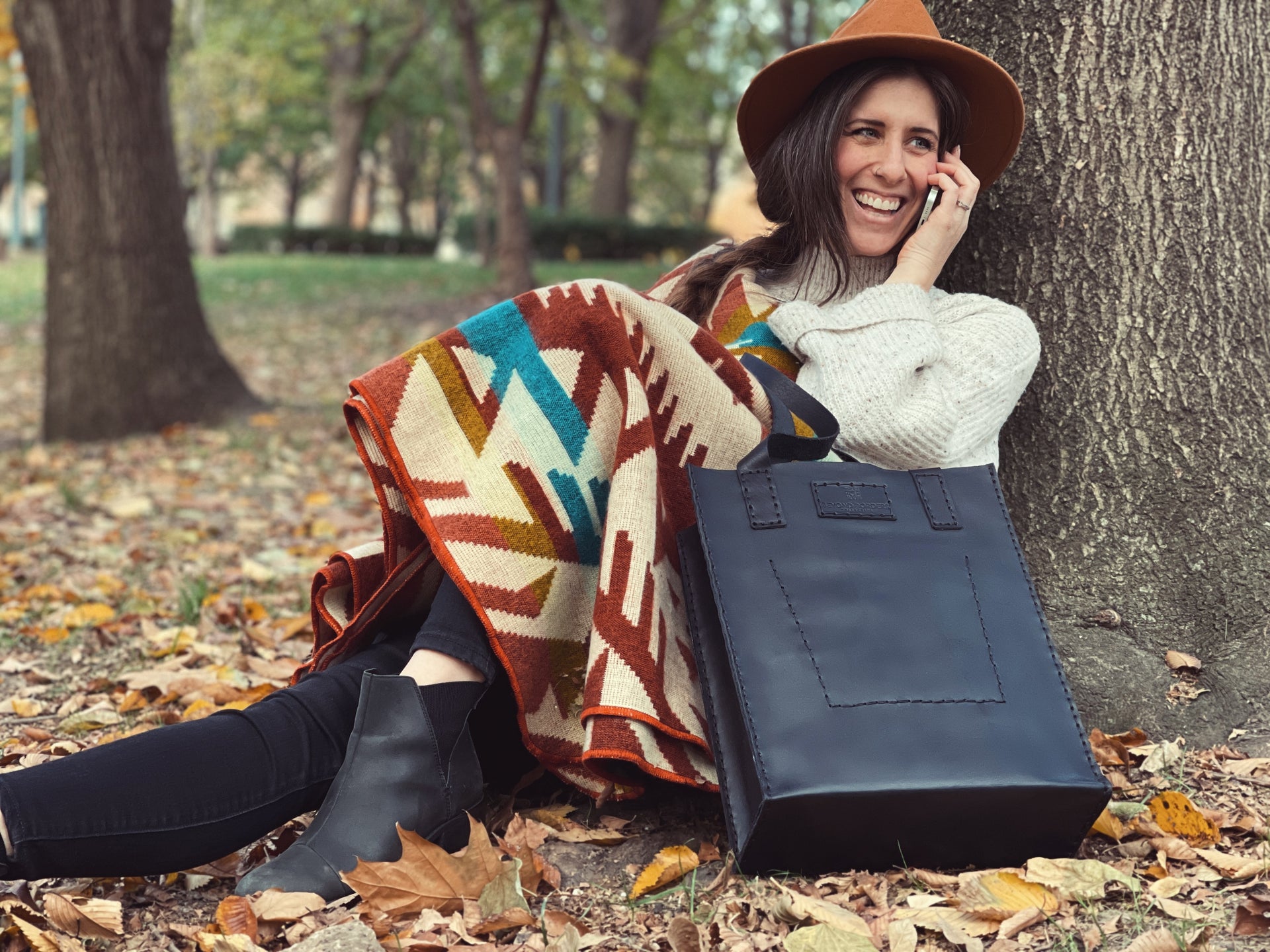 Leather Commuter Backpack – Beyond Borders Collective
